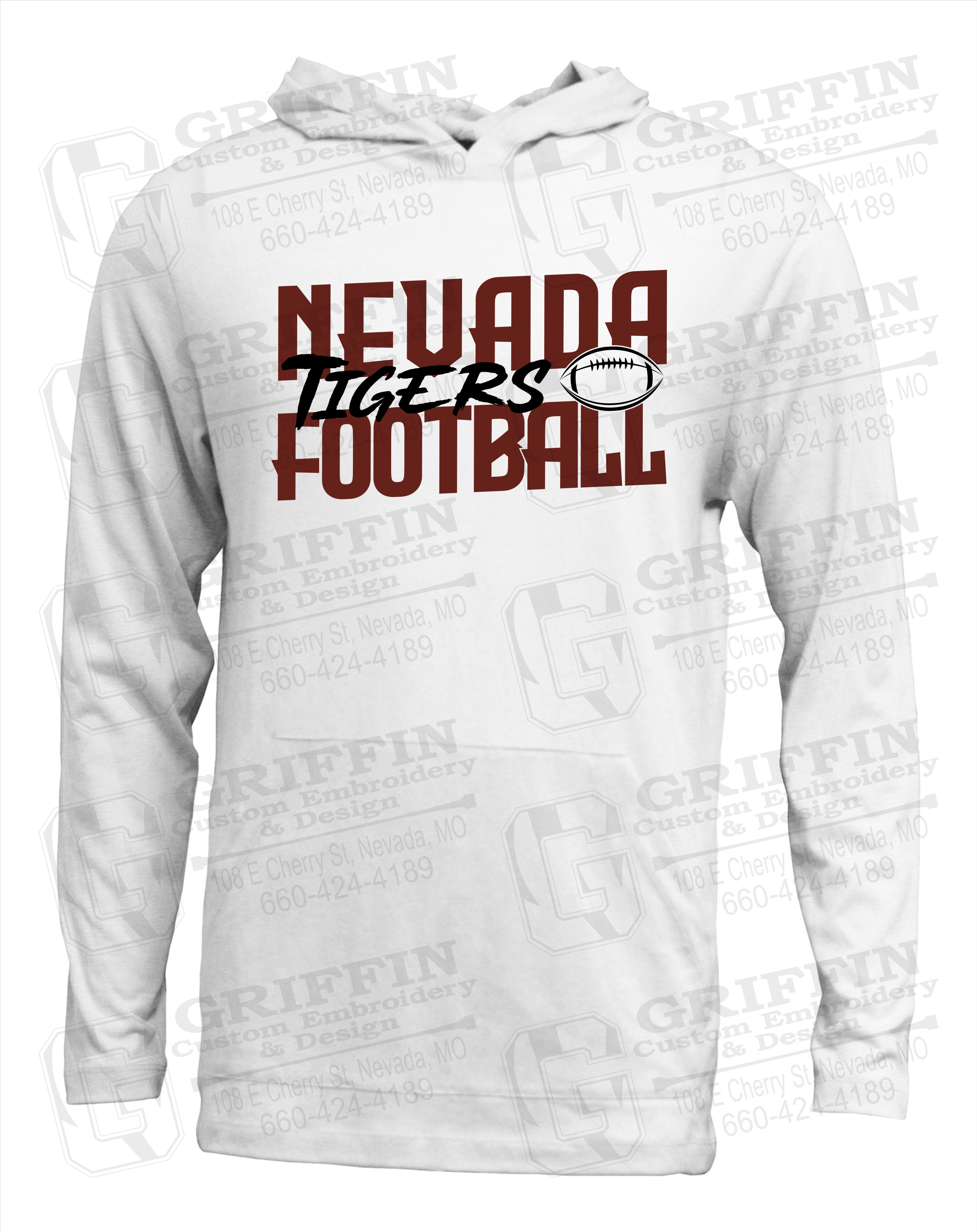 NEVADA TIGERS FOOTBALL – Griffin Custom Design