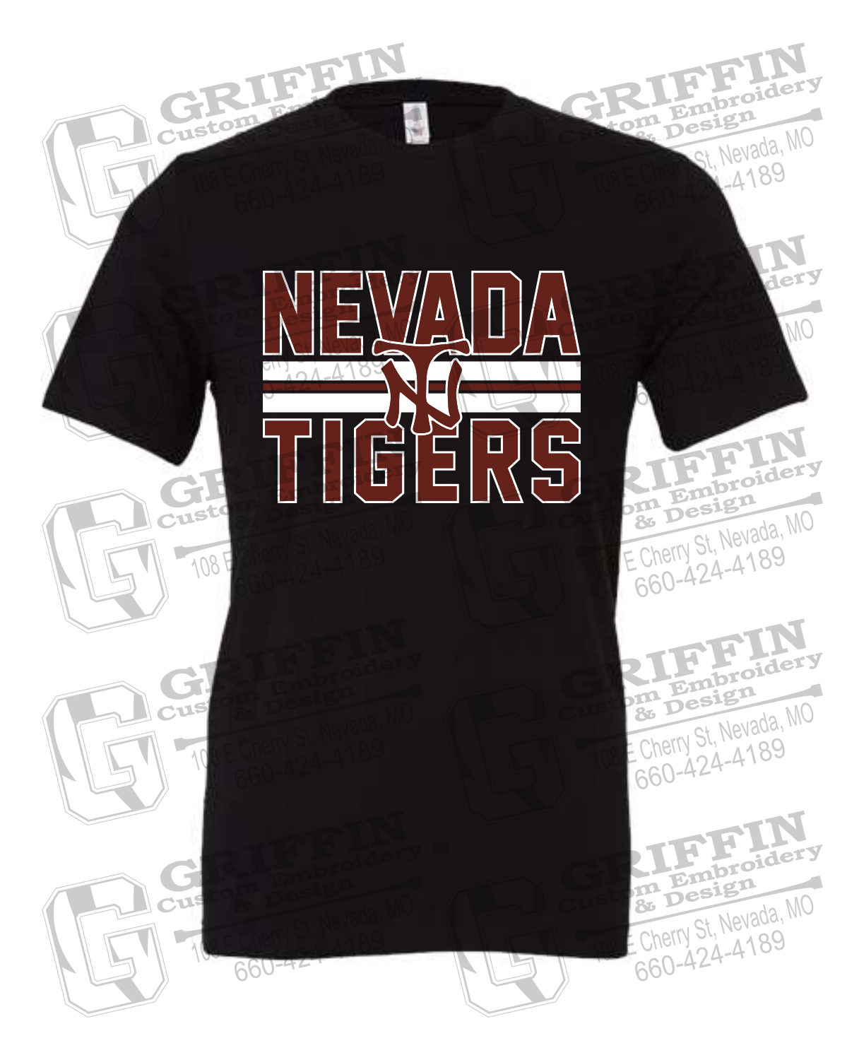 COTTON SHORT SLEEVE T-SHIRTS - NEVADA SOFTBALL – Griffin Custom Design