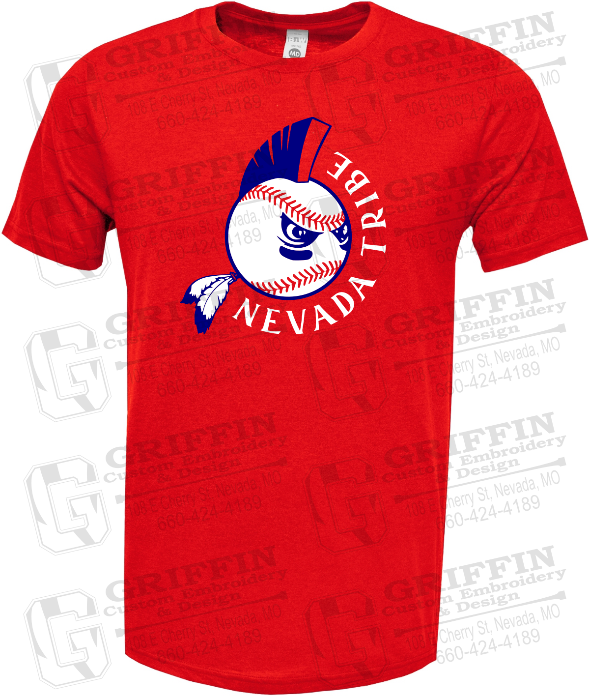 NEVADA TRIBE BASEBALL – Griffin Custom Design